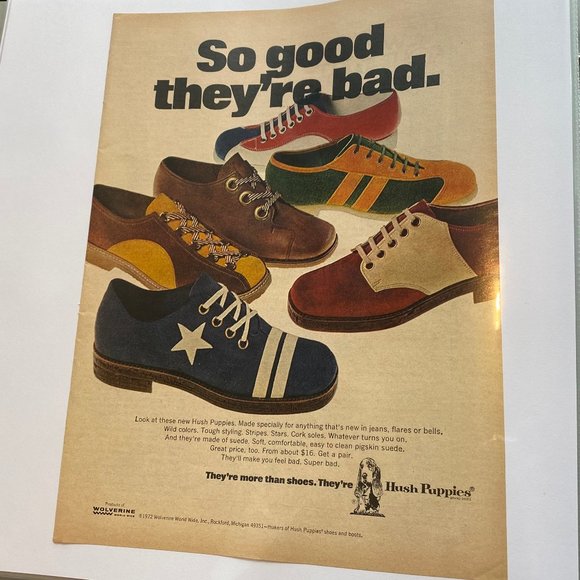 Wall Decor | Vintage 7s Sport Magazine Shoe Ad Poster | Poshmark